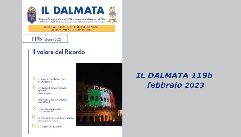 Il Dalmata – Dalmati Italiani nel Mondo